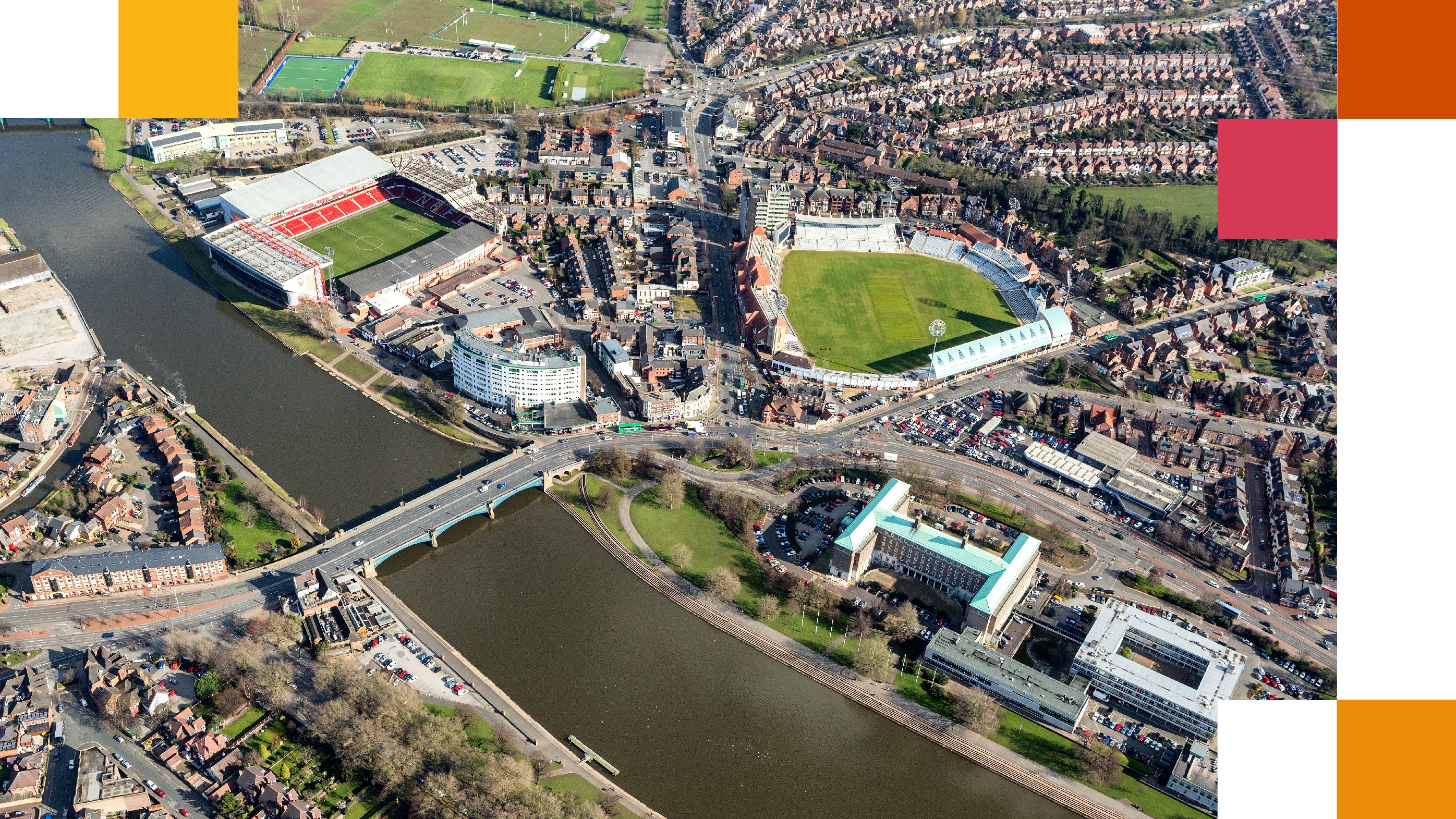 Cities across the East Midlands ranked above UK average for transport ...